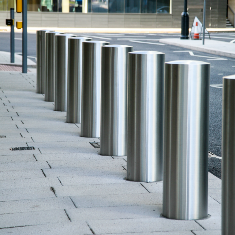 Stainless Steel Bollards and Crash Bollards - Urban Security